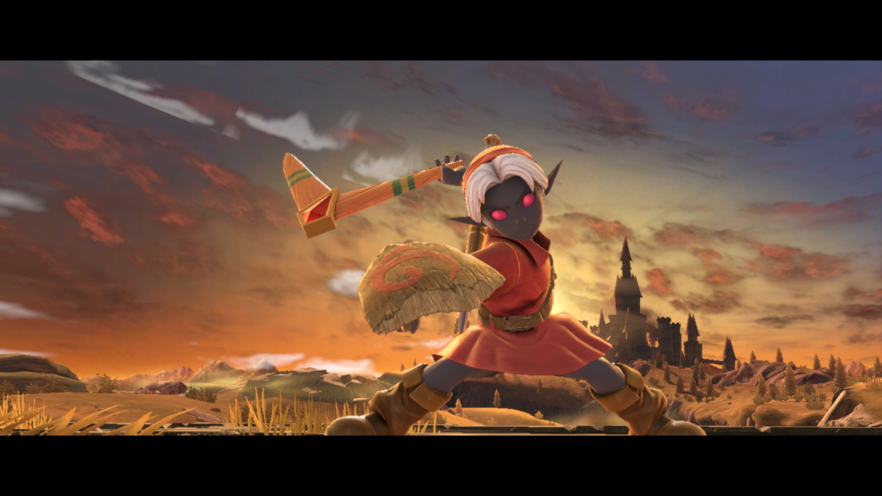 Red Tunic Dark Young Link Mod for Super Smash Bros. Ultimate | SSBU Mods