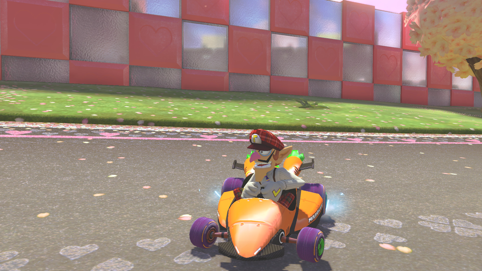 Waluigi Bus Driver from MKT Mod for Mario Kart 8 | MK8 Mods