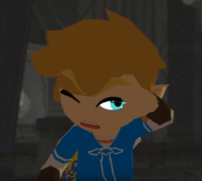 Breath of the Wild Link Mod for The Legend of Zelda: The Wind Waker ...