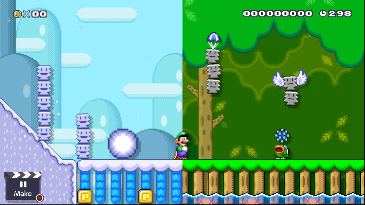 Super Mario World - Fall Enemies Mod for Super Mario Maker 2 | SMM2 Mods