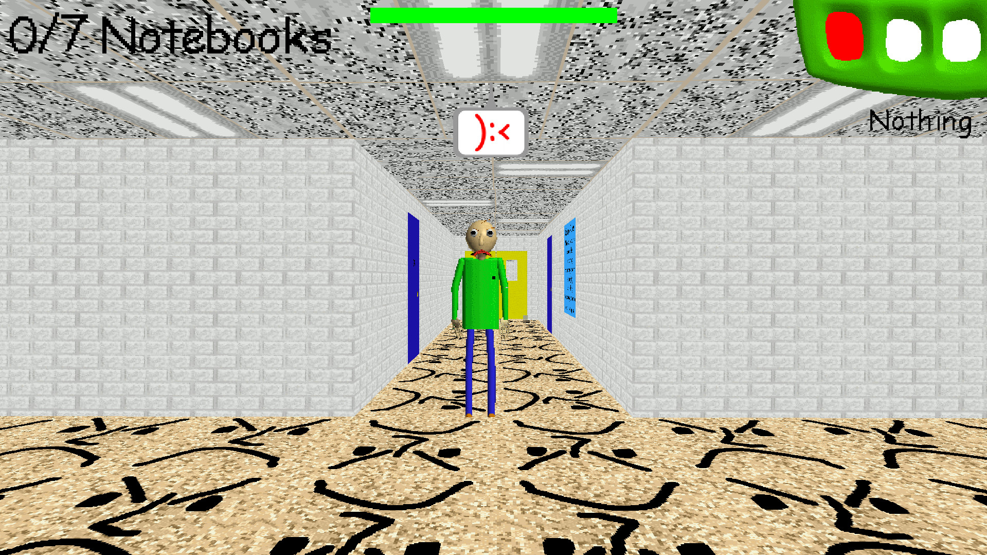 Baldi's Basics Frowned Edition Mod for Baldi's Basics | Baldi Mods