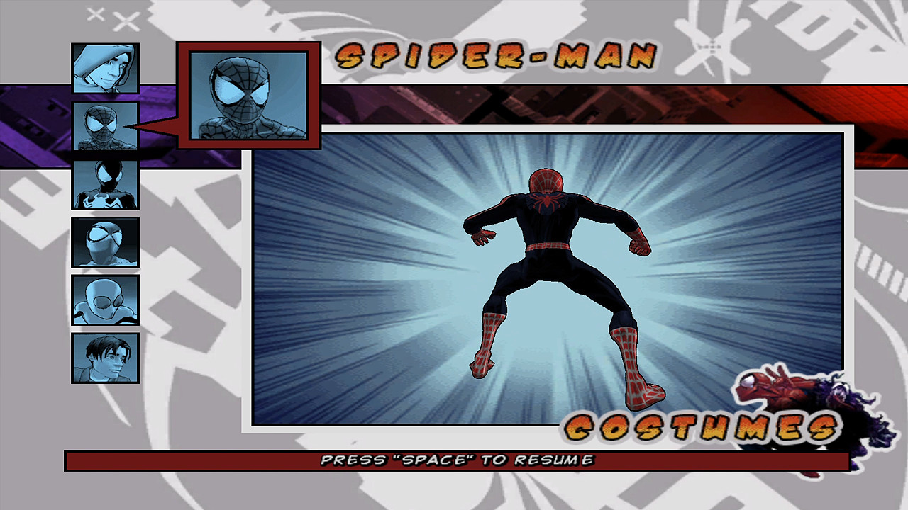 Sam Raimi Movie Suit Skin Mod for Ultimate Spider-Man | USM Mods
