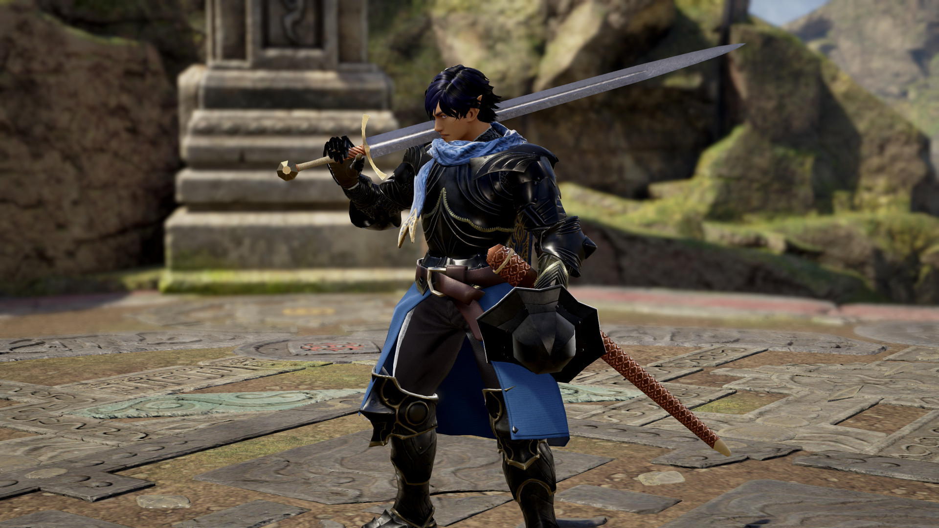 "Blazeguard" Type XIIa longsword [Soulcalibur VI] [Mods]