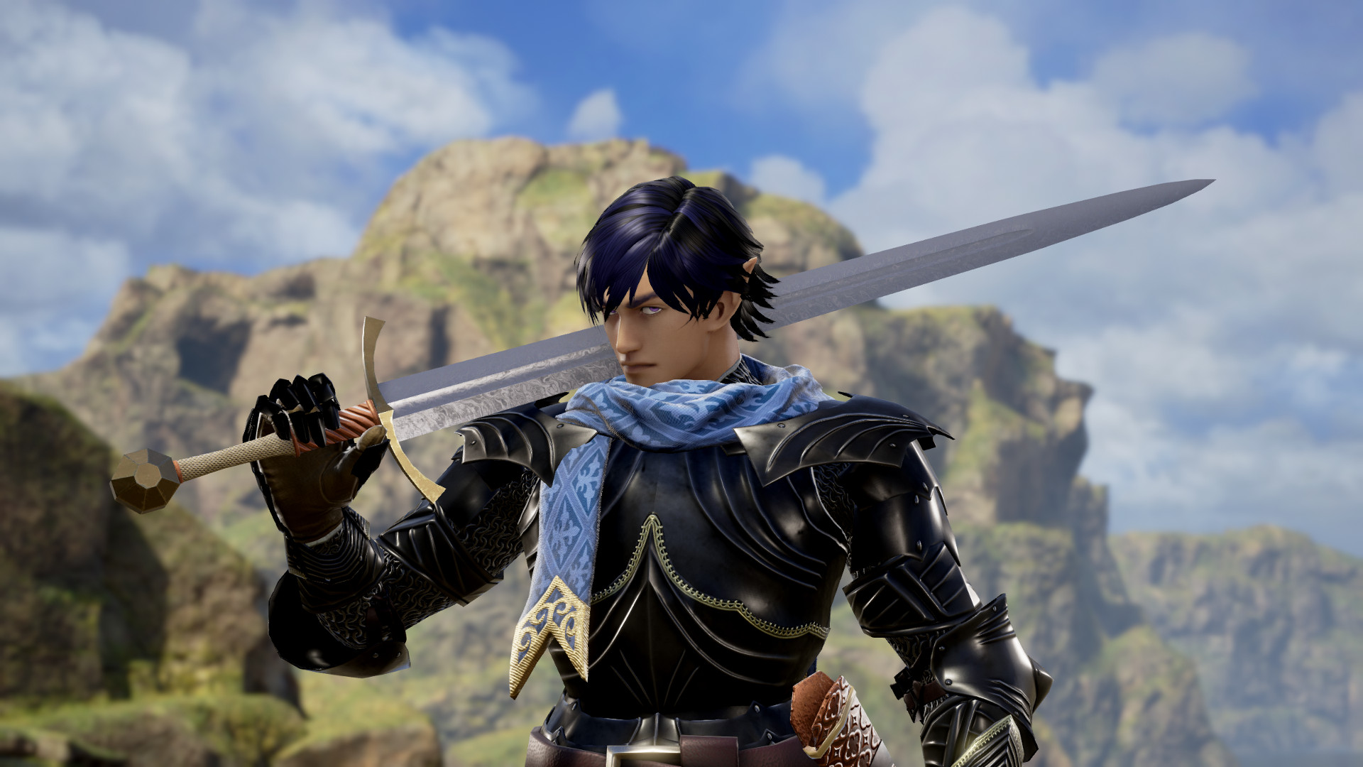 "Blazeguard" Type XIIa longsword [Soulcalibur VI] [Mods]