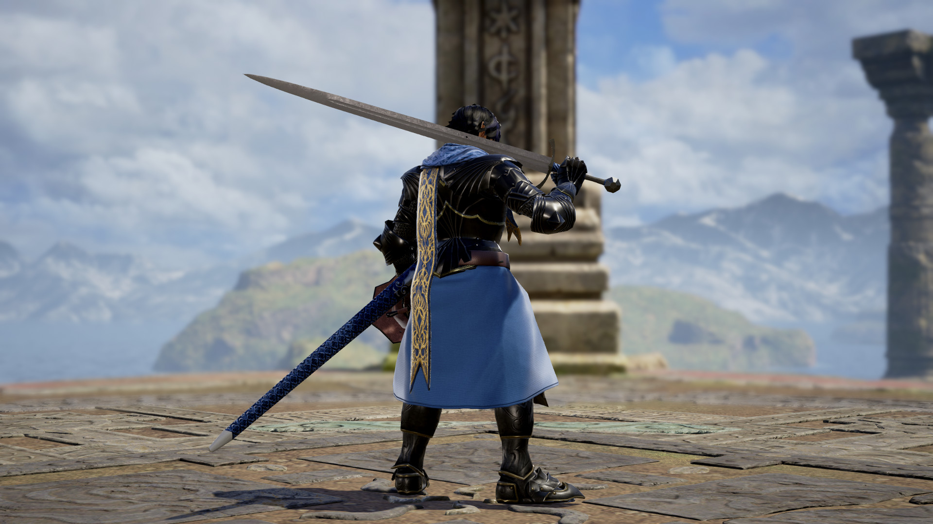 "Blazeguard" Type XIIa longsword [Soulcalibur VI] [Mods]