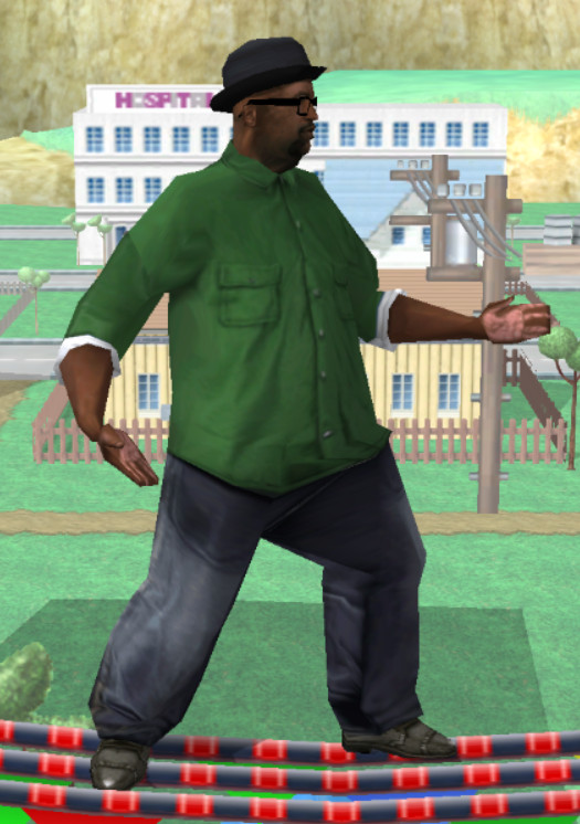 Big Smoke Mod for Super Smash Bros. (Wii U) | SSB4U Mods