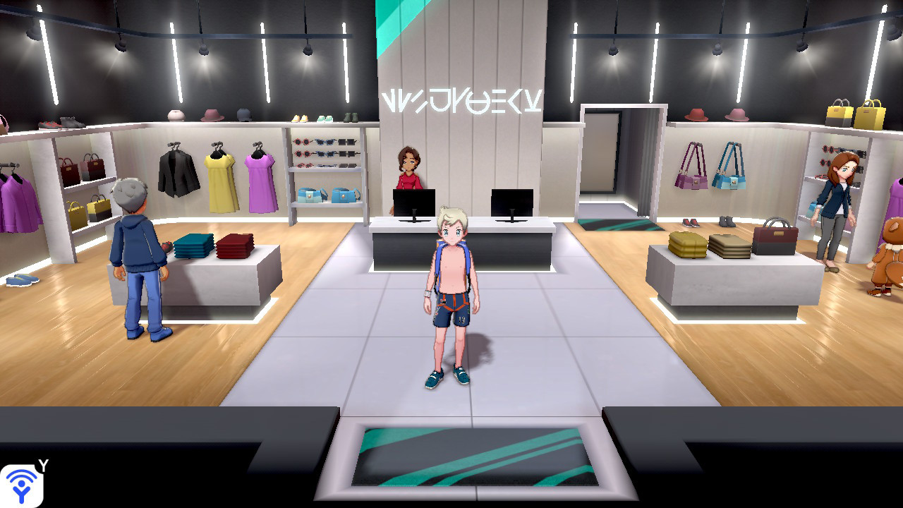 Shirtless Male Character Mod for Pokemon Sword & Shield | SWSH Mods