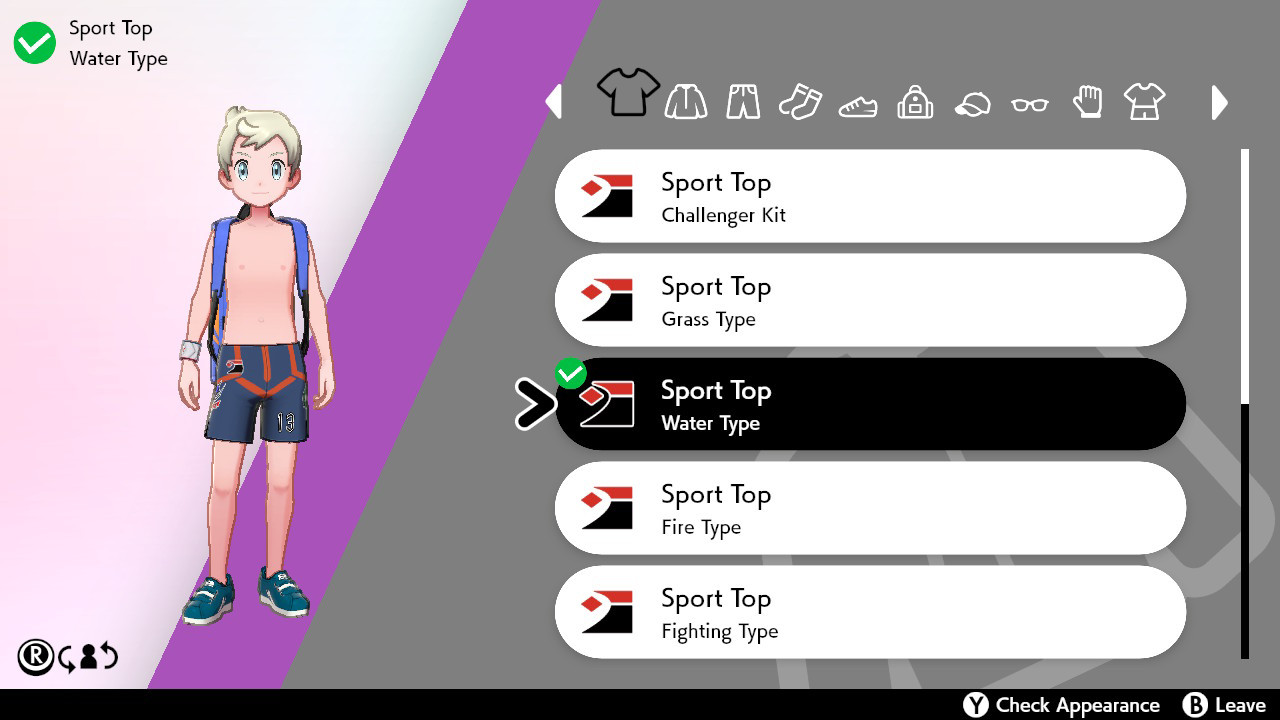 Shirtless Male Character Mod for Pokemon Sword & Shield | SWSH Mods