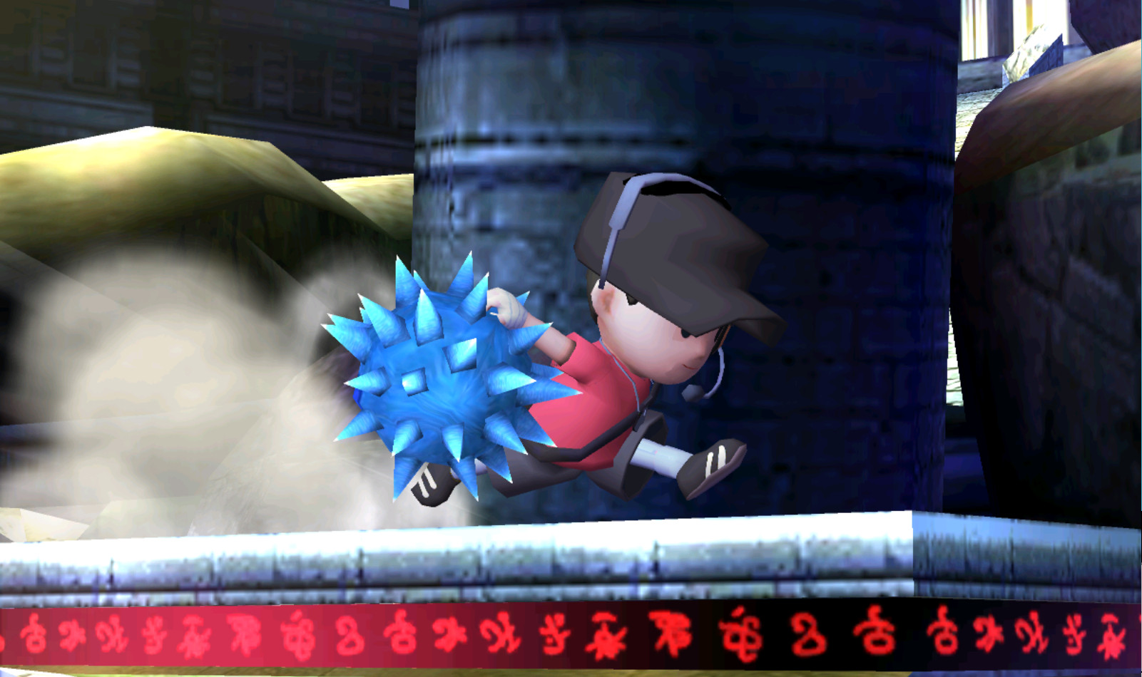 TF2 Scout inspired Ness Mod for Super Smash Bros. (3DS) | SSB3DS Mods