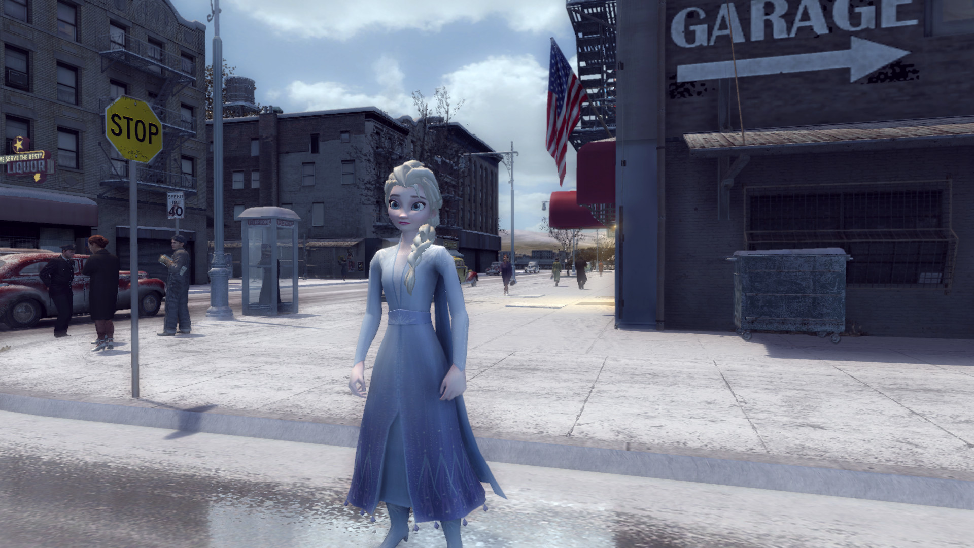 Elsa of Arendelle (Frozen 2) Mod for Mafia II | MAFIA II Mods