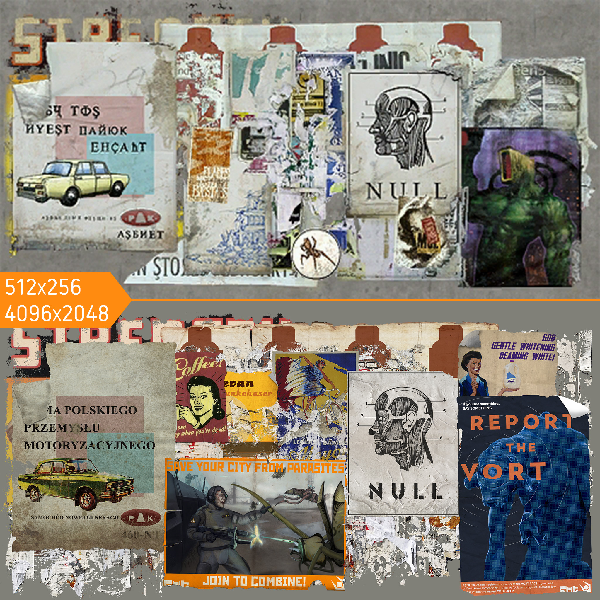 HD Decals Pack #2 Mod for Half-Life 2 | HL2 Mods