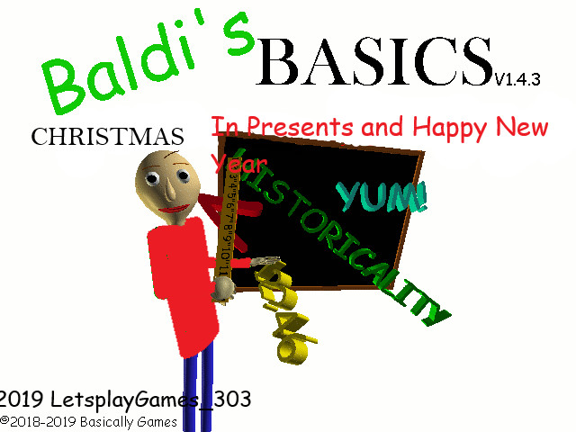 Baldi Basics Christmas Mod for Baldi's Basics | Baldi Mods