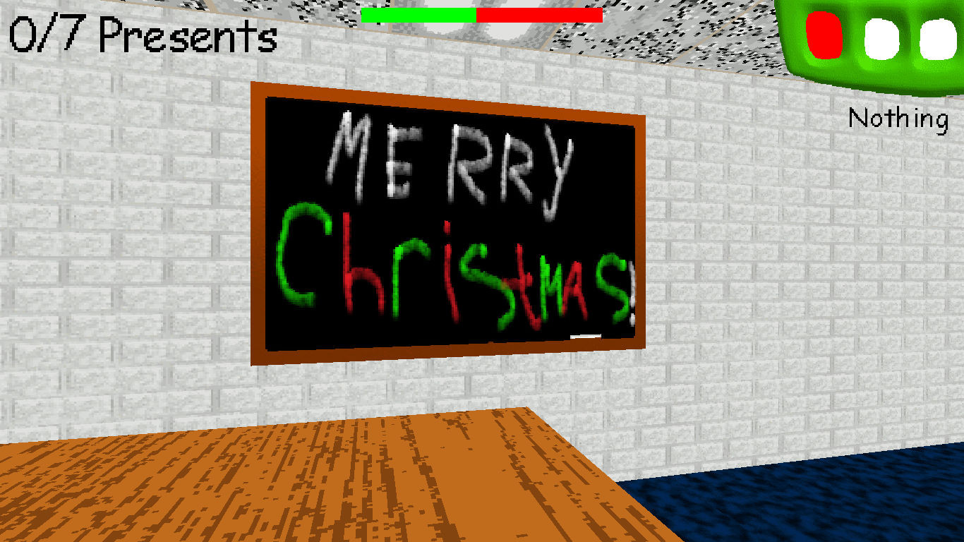 Baldi Basics Christmas Mod for Baldi's Basics | Baldi Mods