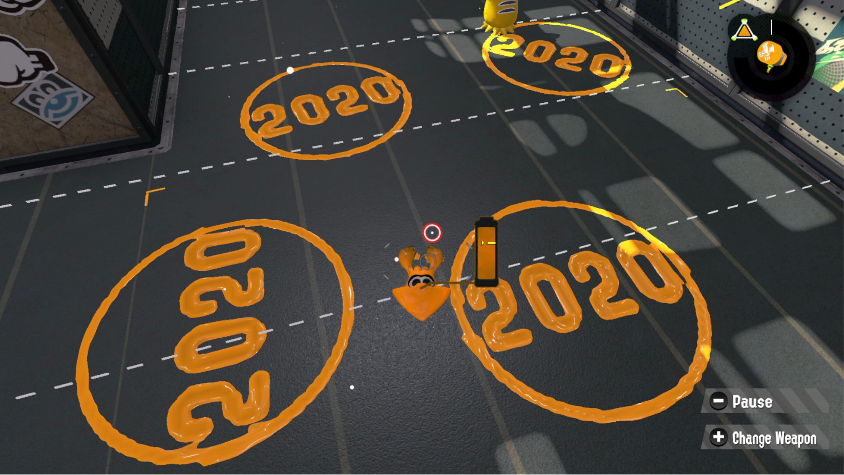 Happy New Year 2020 Themed Super Stamp [Splatoon 2] [Mods]