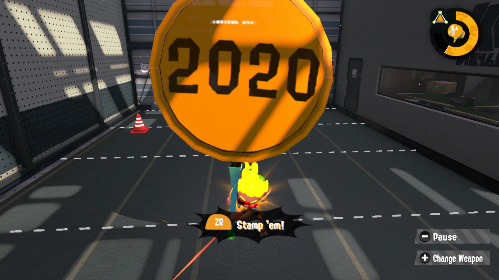 Happy New Year 2020 Themed Super Stamp [Splatoon 2] [Mods]