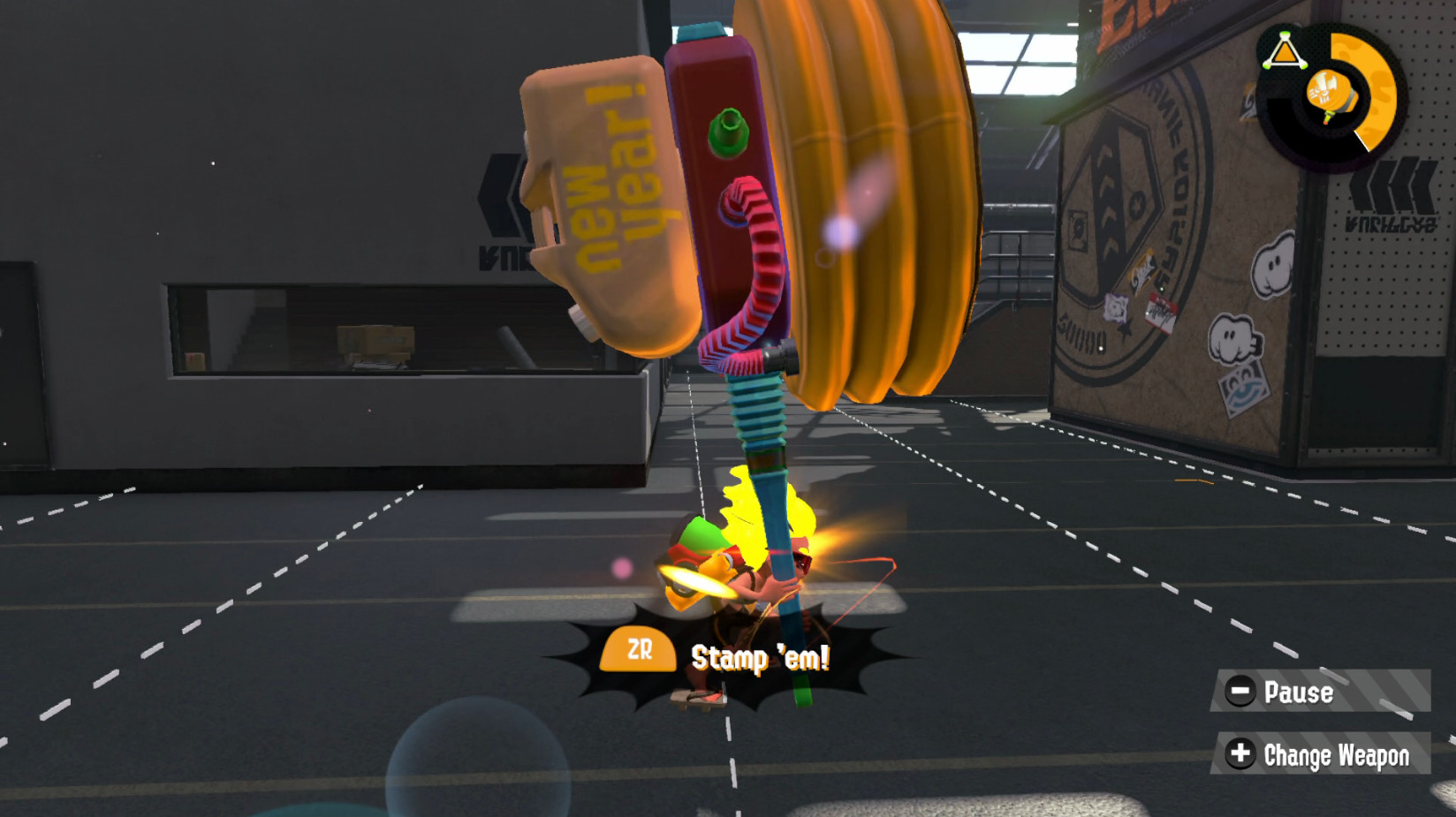 Happy New Year 2020 Themed Super Stamp [Splatoon 2] [Mods]