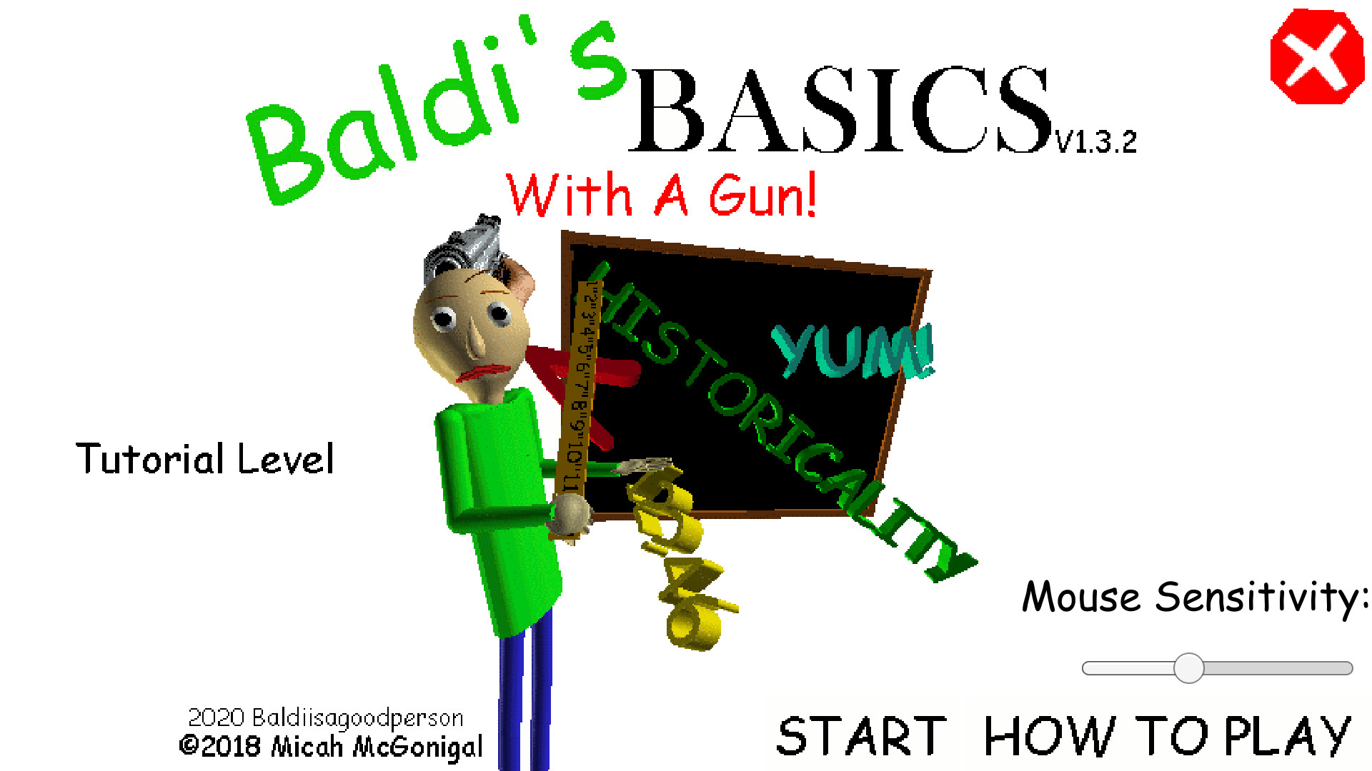 Baldi's Basics With A Gun! Mod for Baldi's Basics | Baldi Mods