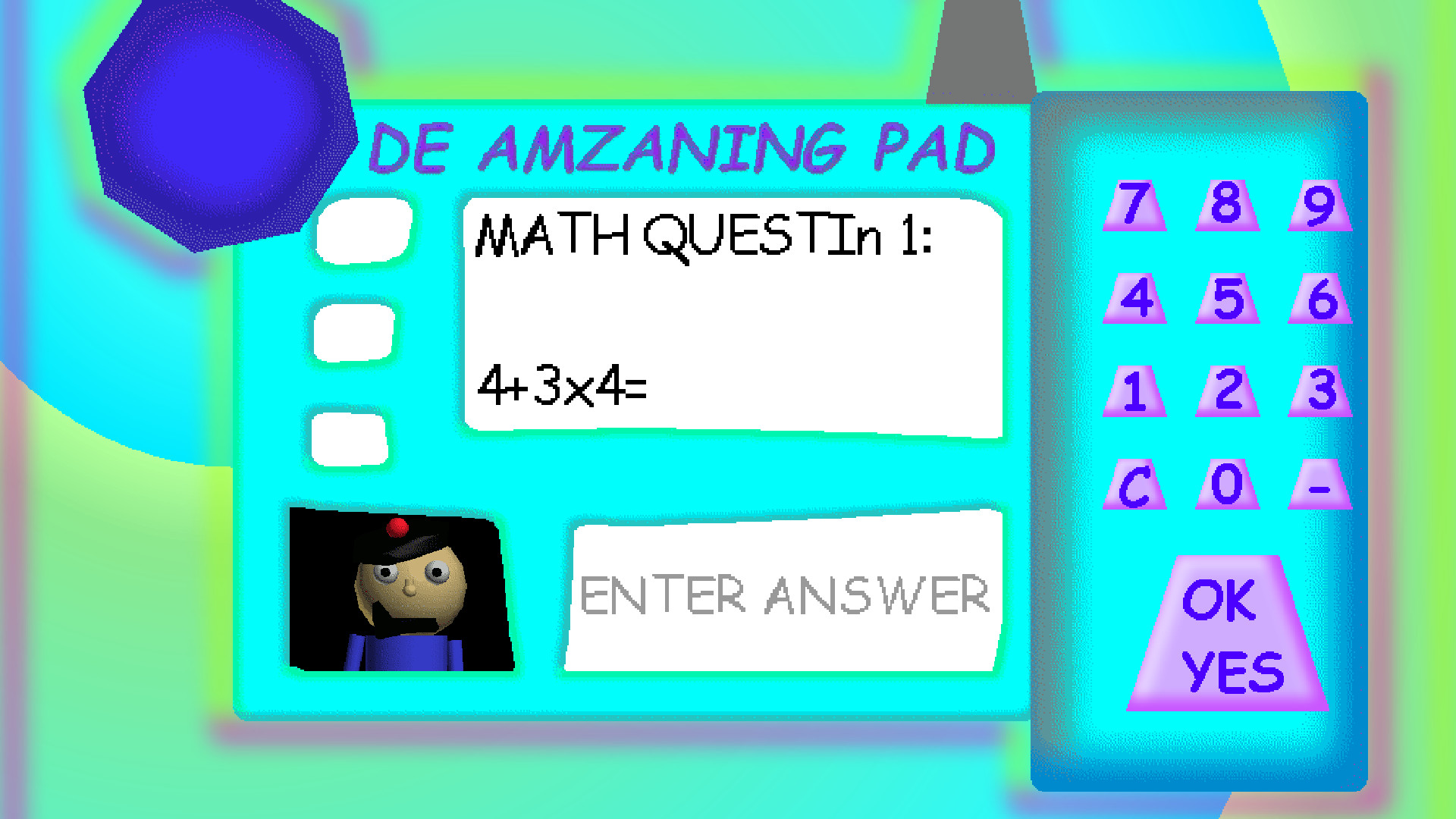 Anter's Basics in Being Great at Math Mod for Baldi's Basics | Baldi Mods