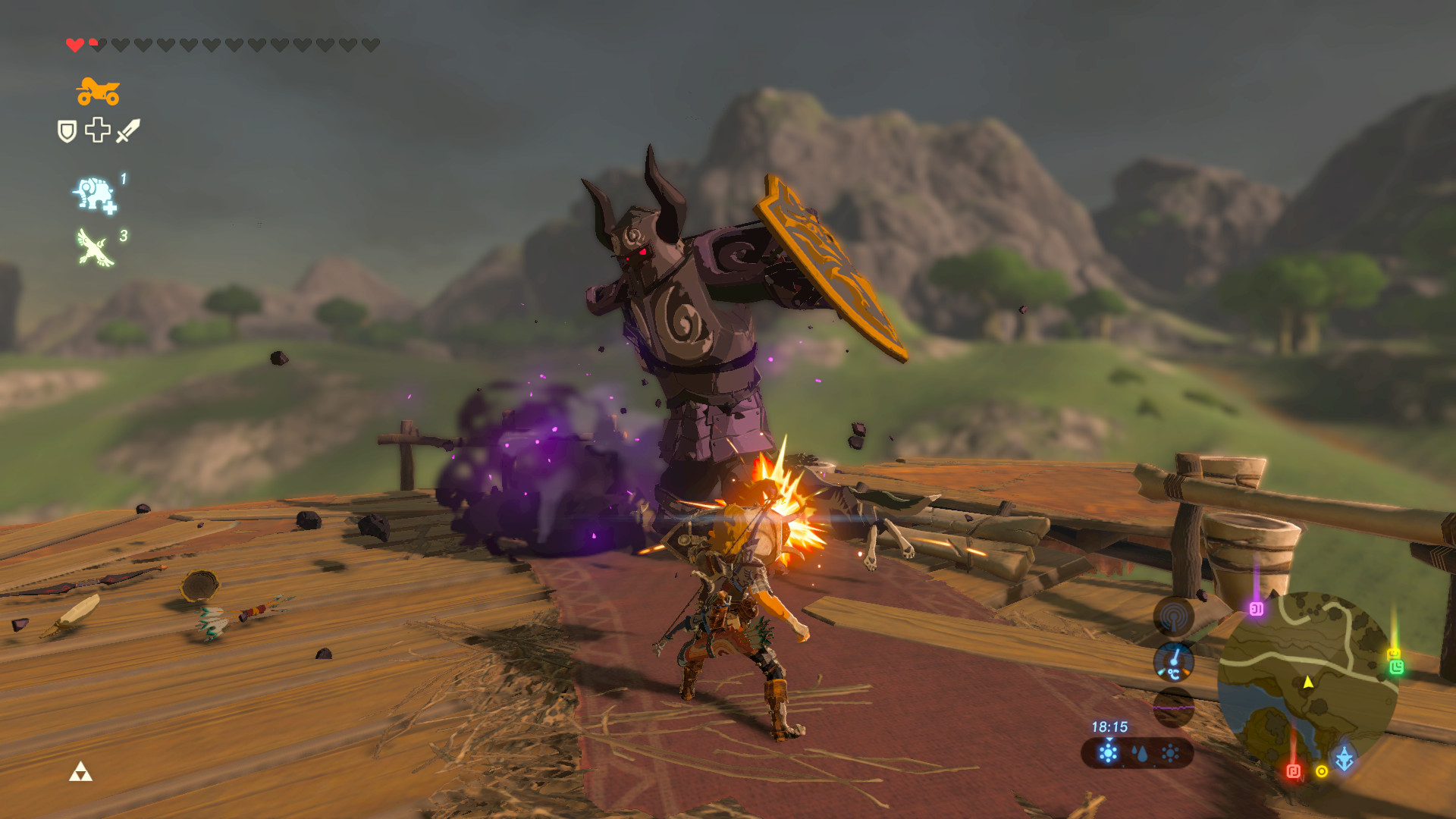 Phantom warriors over gold moblins 2.0 [The Legend of Zelda: Breath of ...