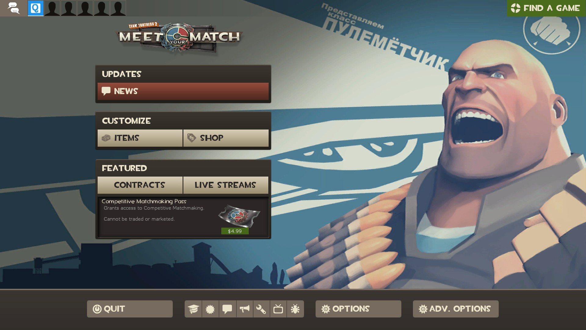 Meet Your Match Main Menu Mod for Team Fortress 2 | TF2 Mods