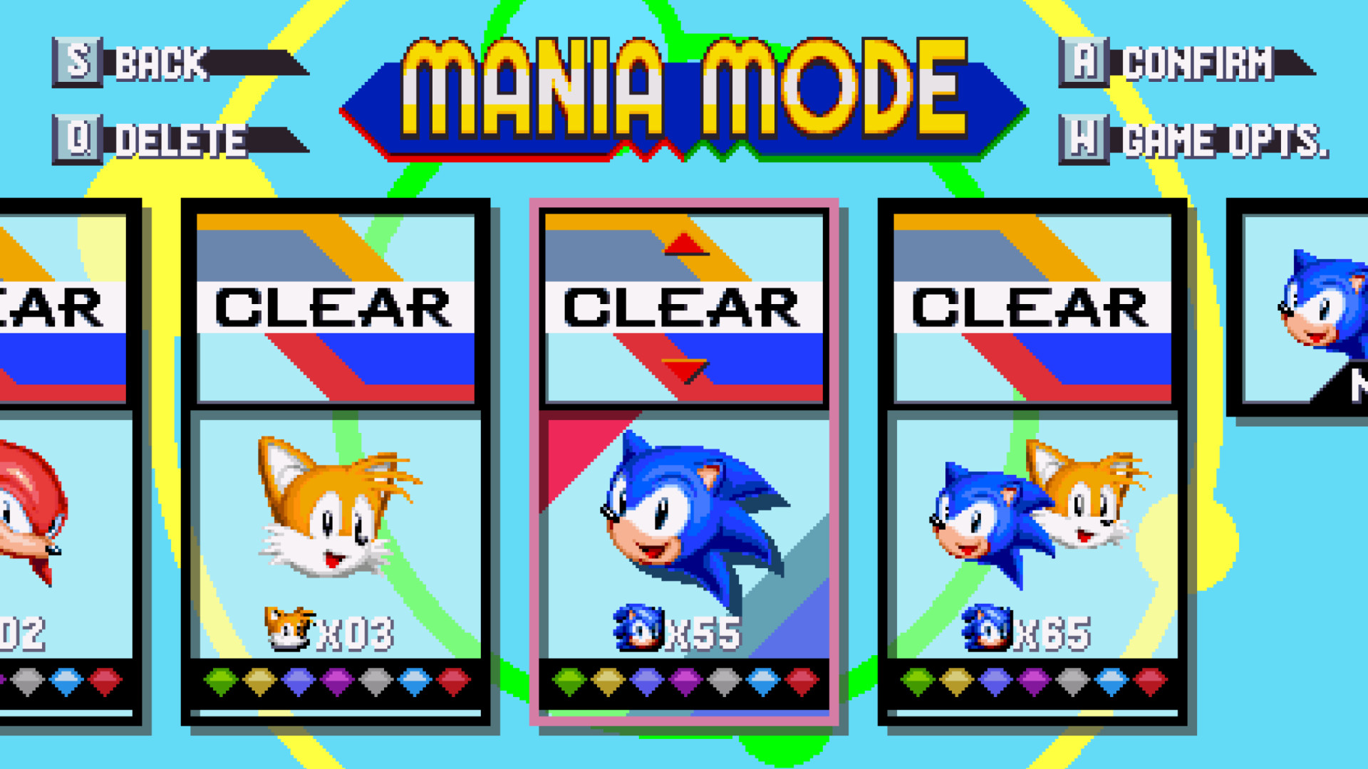 Custom Palettes,Physics & Super Palettes Mod for Sonic Mania | SM Mods