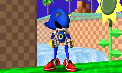 Metal Sonic (High Poly Only) Mod for Super Smash Bros. (3DS) | SSB3DS Mods