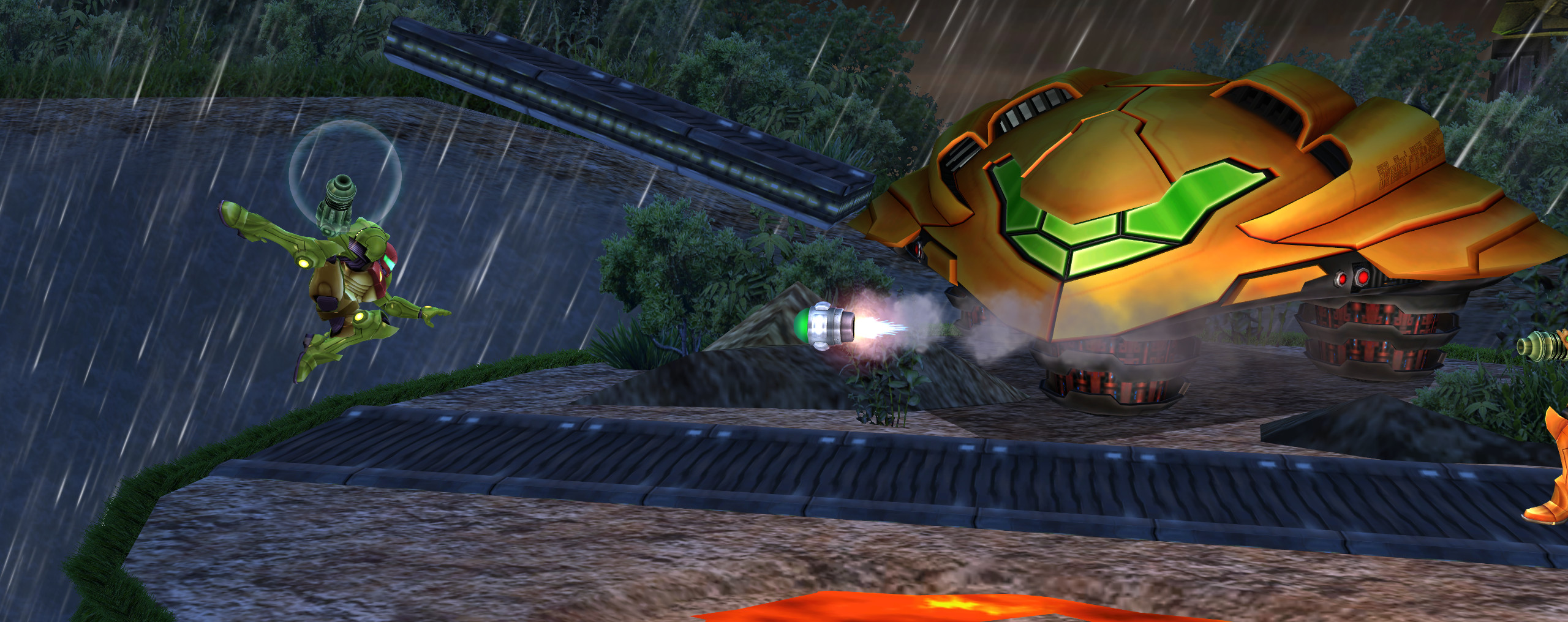 Planet Zebes: Landing Site Mod for Super Smash Bros. Brawl | Brawl Mods