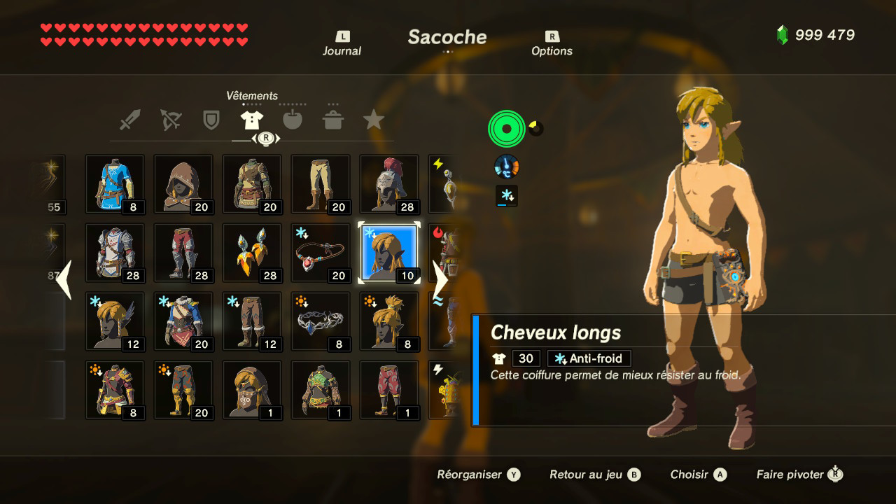 Long Hair [Standalone] Mod for The Legend of Zelda: Breath of the Wild ...