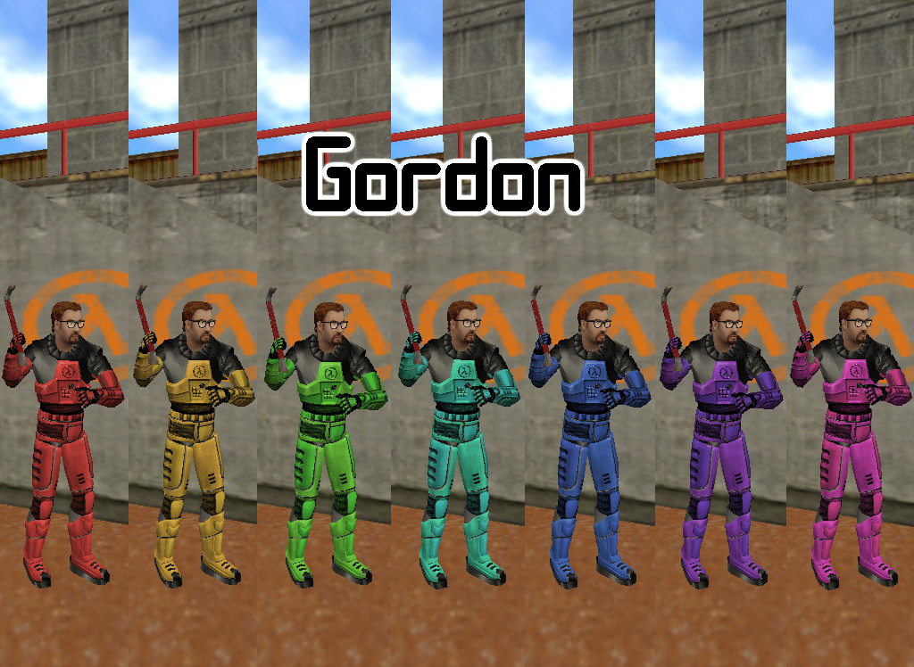 Half-Life HQ Player Models + Team colored + Bonus Mod for Half-Life ...