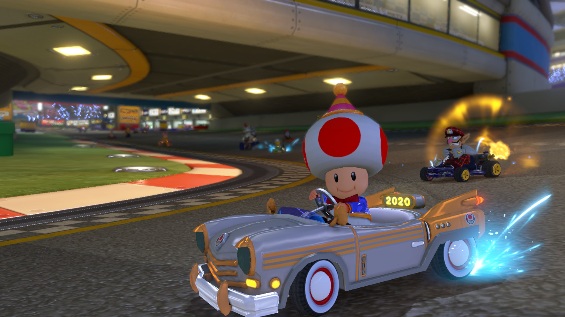 Toad (Party Time) from MKT Mod for Mario Kart 8 | MK8 Mods