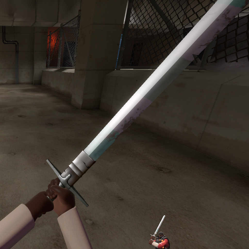 Trans flag Eyelander Mod for Team Fortress 2 | TF2 Mods