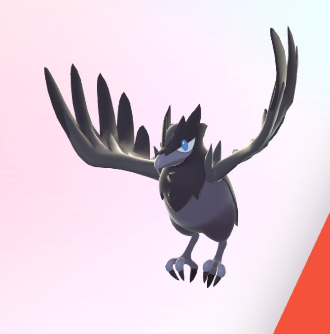 Purple\Blue Rookidee, Corvisquire, Corviknight Mod for Pokemon Sword ...