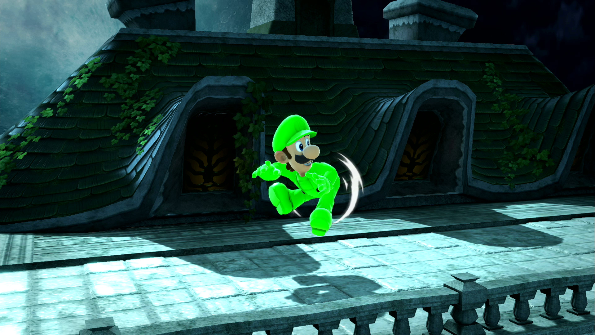 All Green Luigi [Super Smash Bros. Ultimate] [Mods]