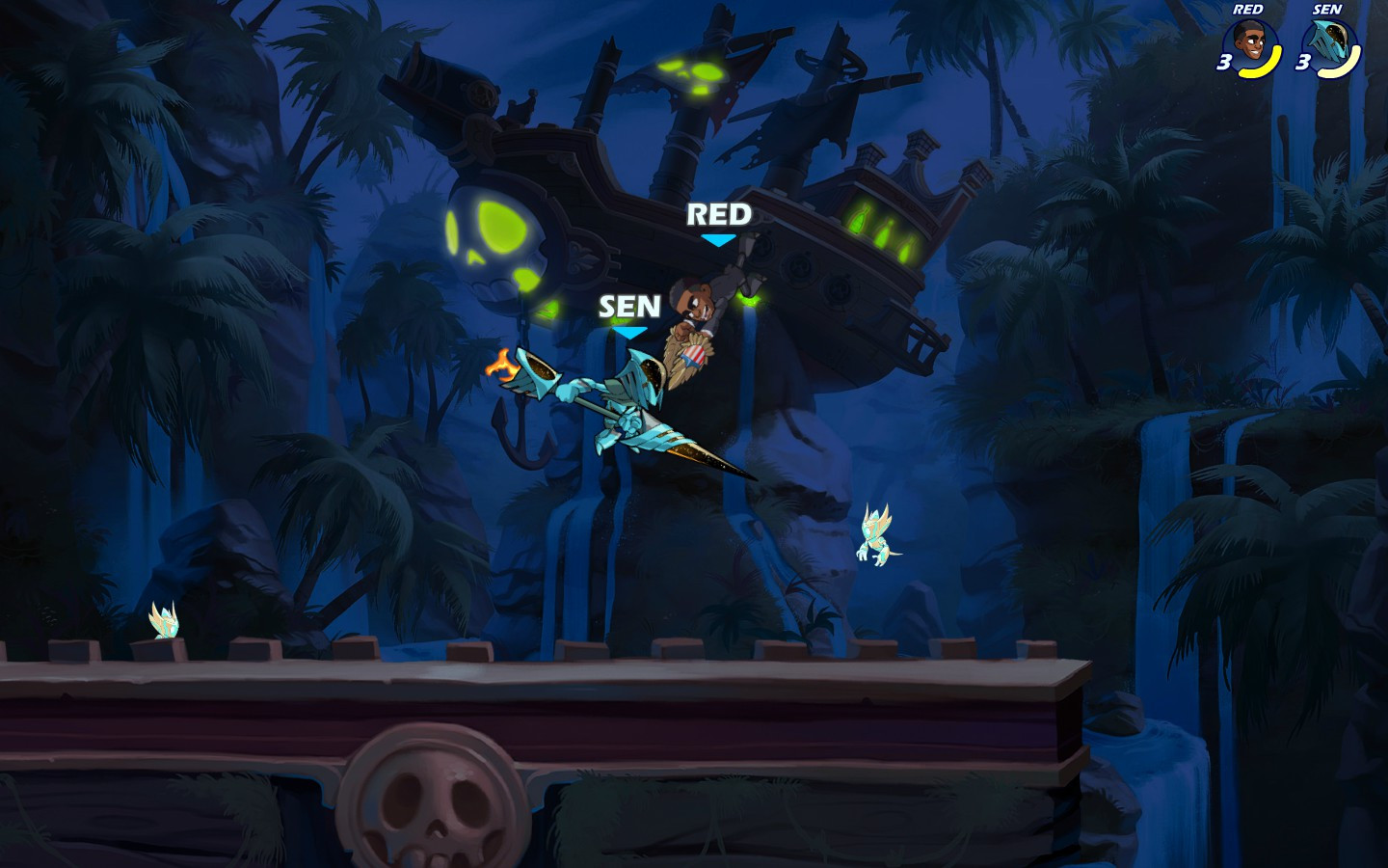 Night Theme For All Maps Mod for Brawlhalla | BHalla Mods