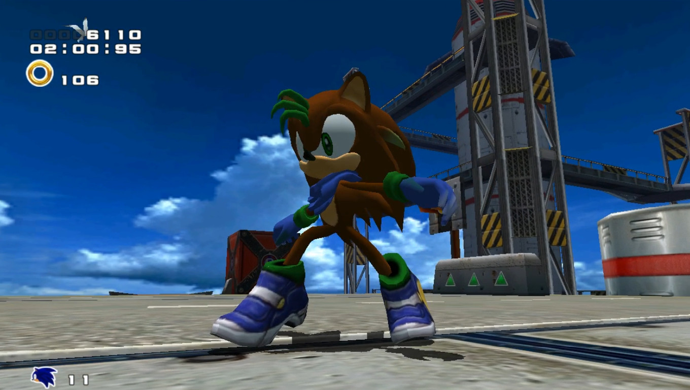 Edge the Hedge Mod for Sonic Adventure 2 | SA2 Mods