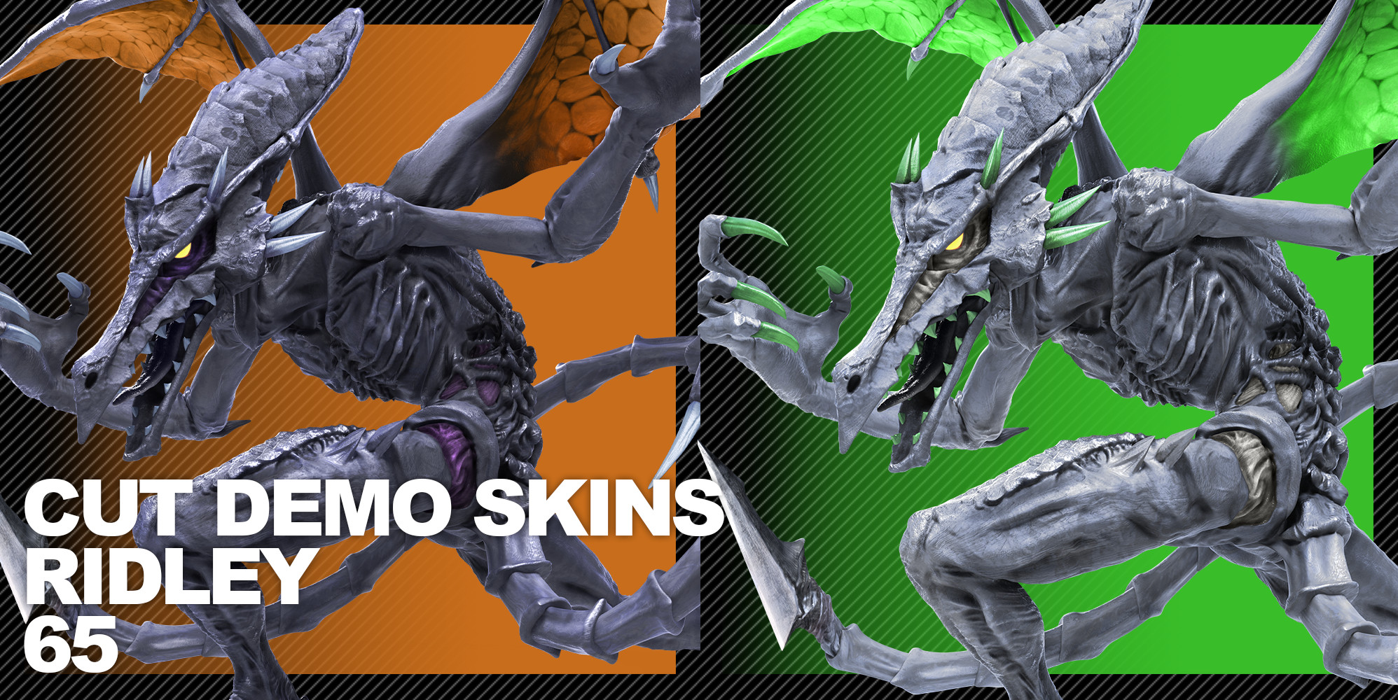 Cut Demo Ridley Skins Mod for Super Smash Bros. Ultimate | SSBU Mods