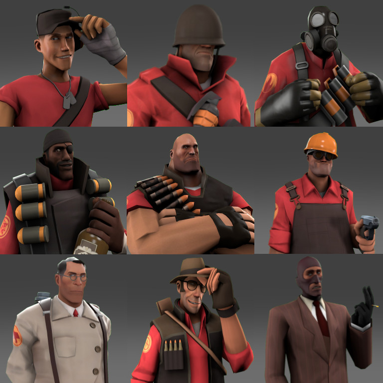 Chillz's Lazy Made Portraits [Team Fortress 2] [Mods]