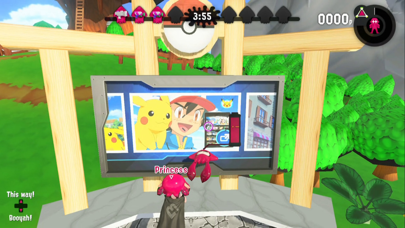 Custom Map : Camp Pokèmon Hub [Splatoon 2] [Mods]