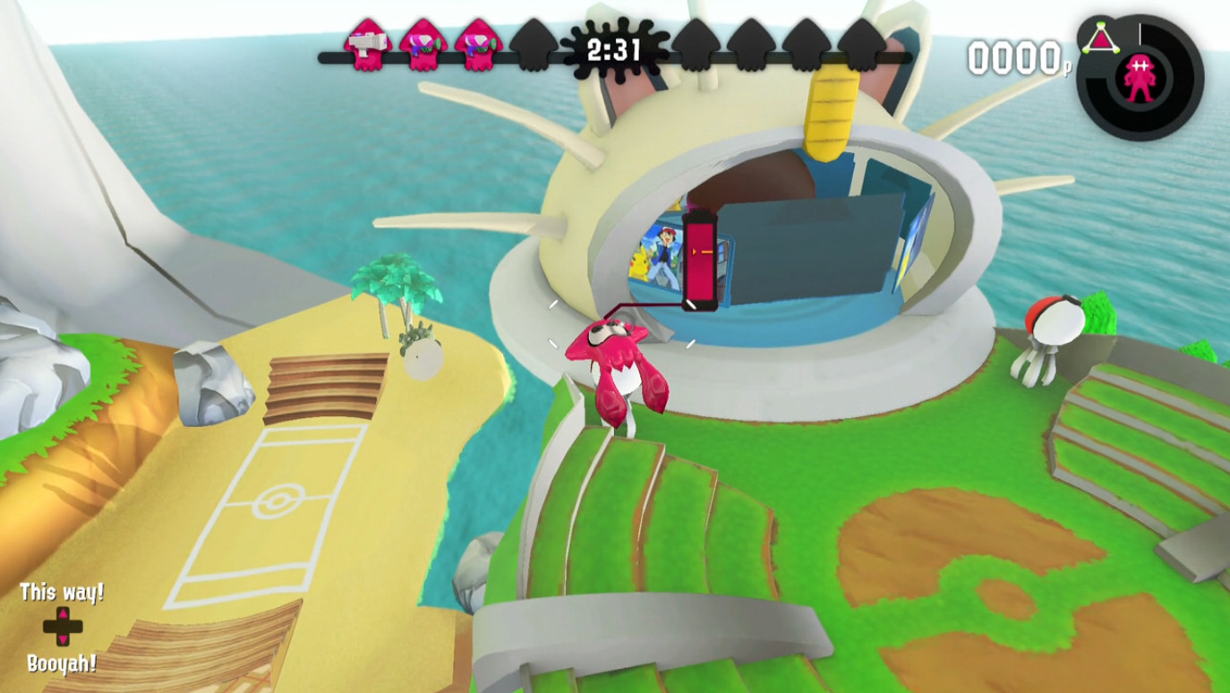 Custom Map : Camp Pokèmon Hub [Splatoon 2] [Mods]