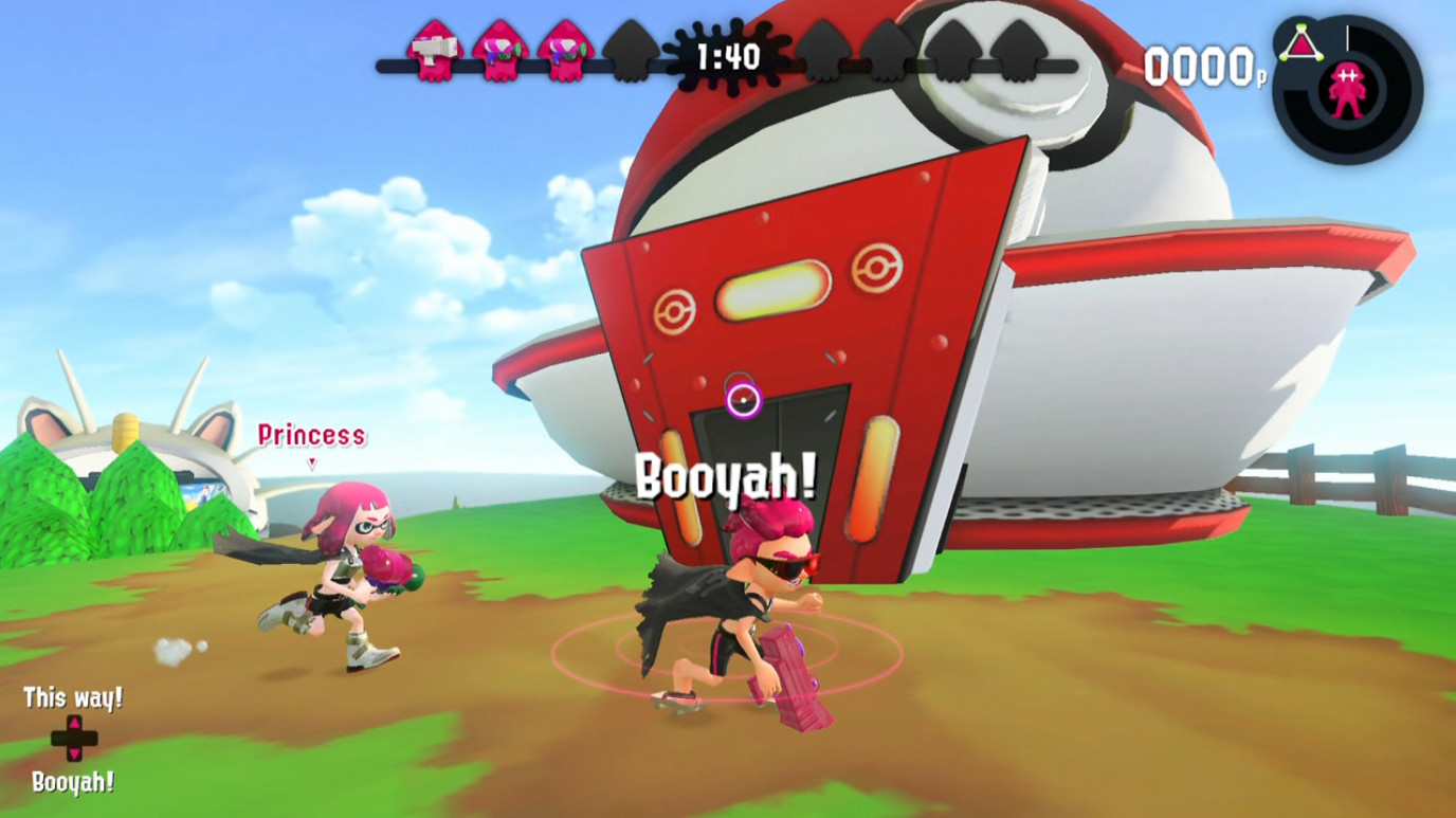 Custom Map : Camp Pokèmon Hub [Splatoon 2] [Mods]