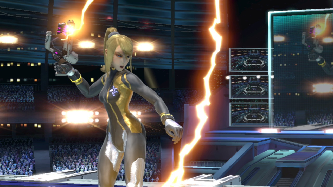 Gold Black or White Zero Suit Samus Mod for Super Smash Bros. Ultimate ...