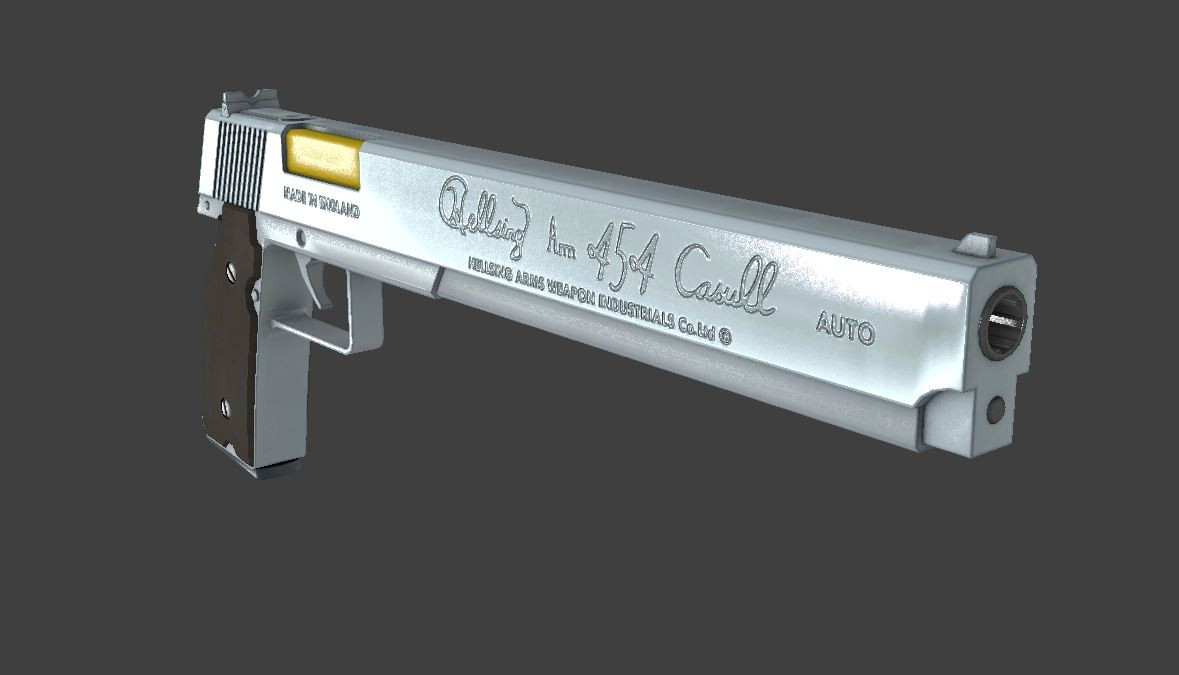 Hellsing Casull .454 (Pistol+Ambassador skin) [Team Fortress 2] [Mods]