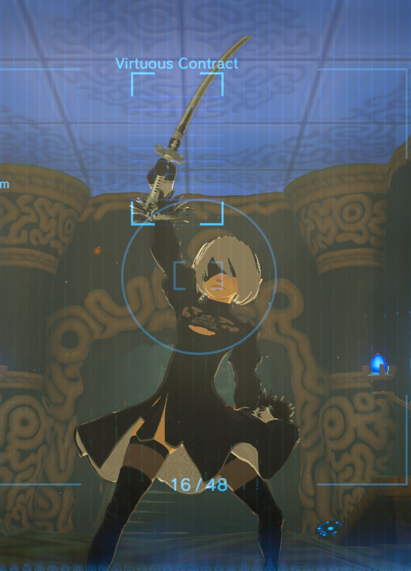 NieR:Automata Modpack Mod for The Legend of Zelda: Breath of the Wild ...