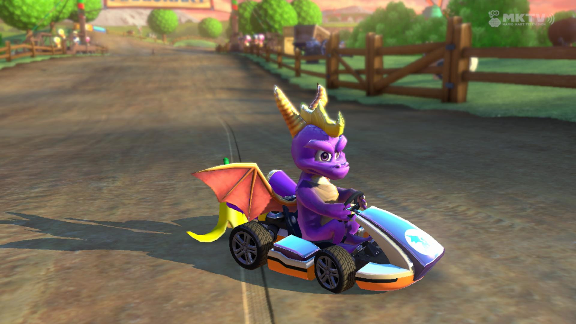 Spyro The Dragon Mod for Mario Kart 8 | MK8 Mods
