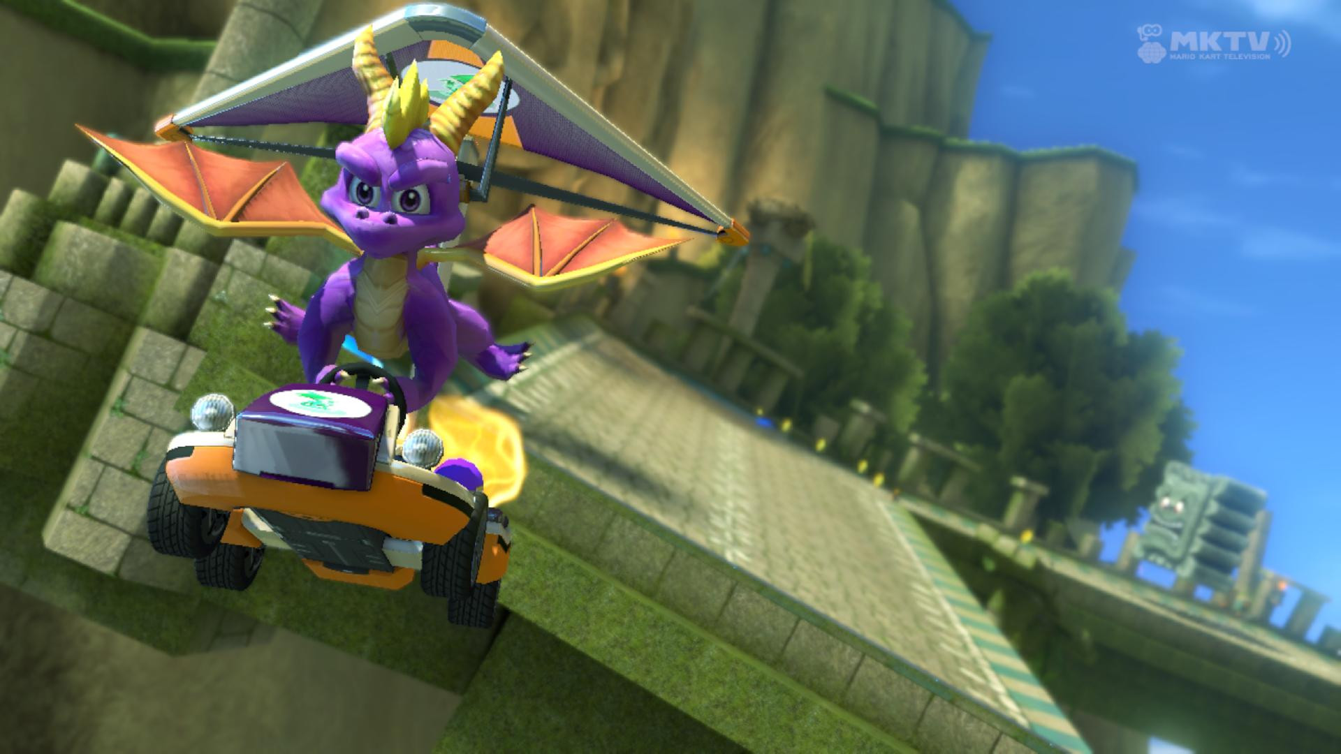 Spyro The Dragon Mod for Mario Kart 8 | MK8 Mods