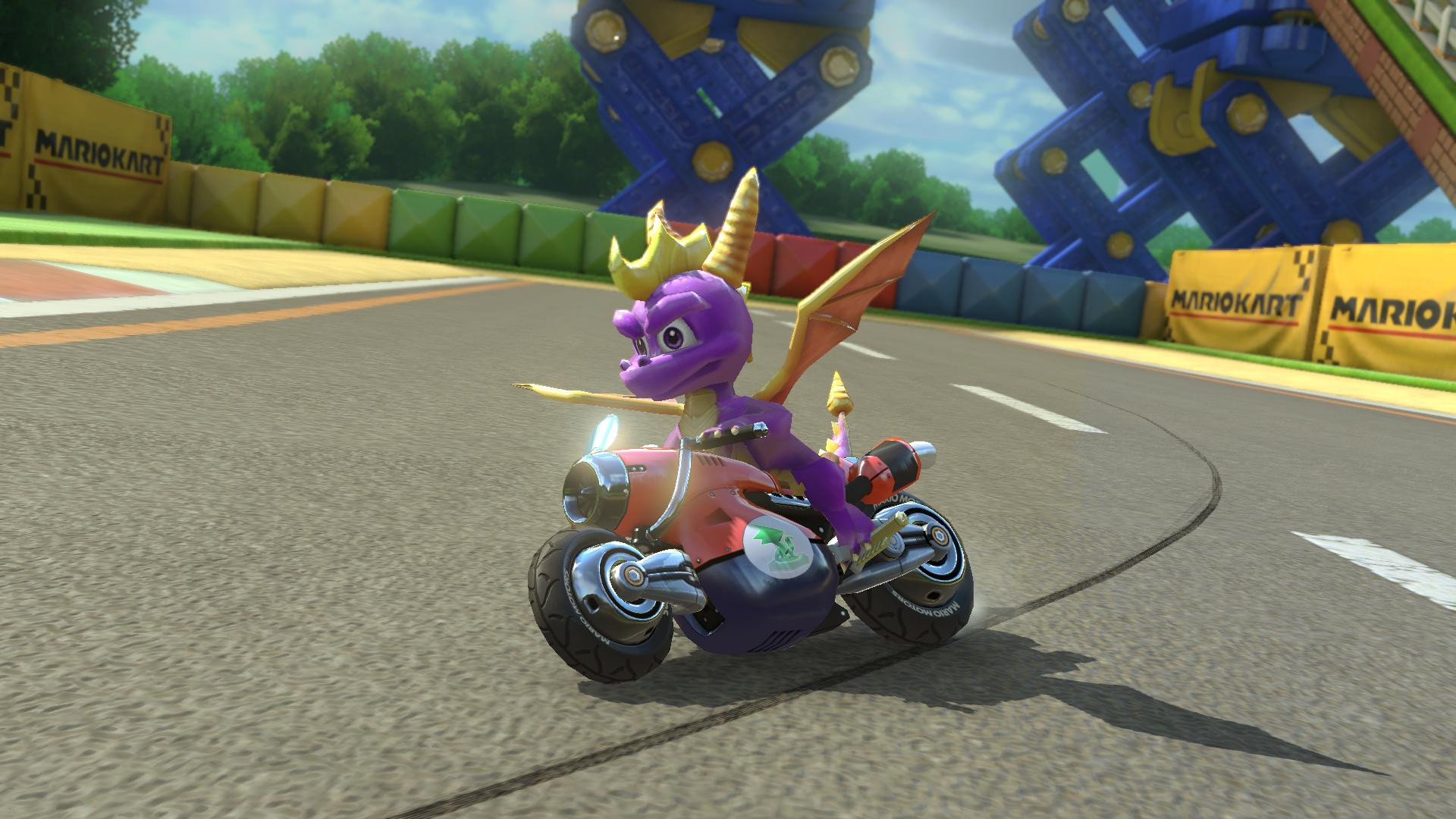 Spyro The Dragon Mod for Mario Kart 8 | MK8 Mods
