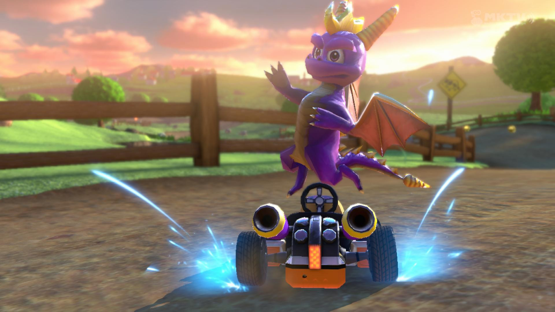 Spyro The Dragon Mod for Mario Kart 8 | MK8 Mods