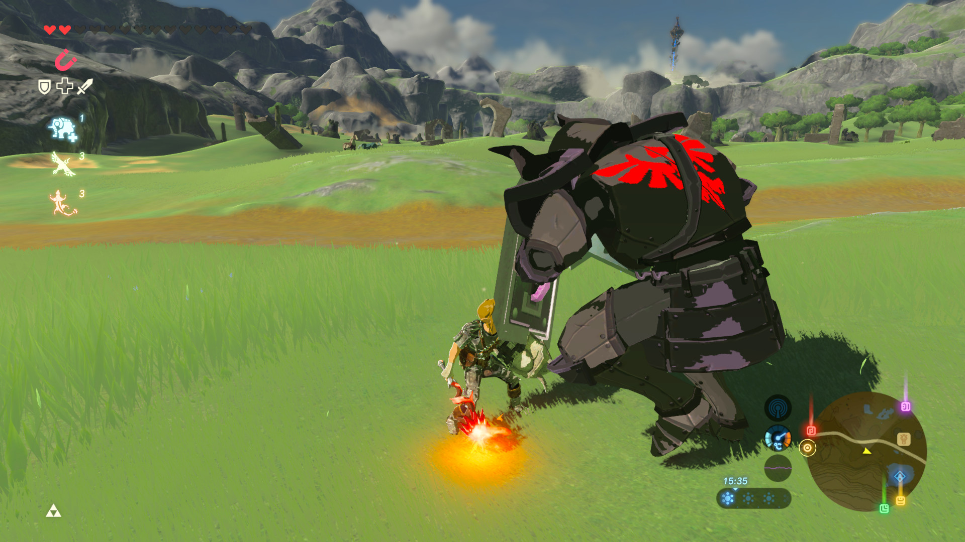 Phantom warriors over gold moblins 2.0 [The Legend of Zelda: Breath of ...