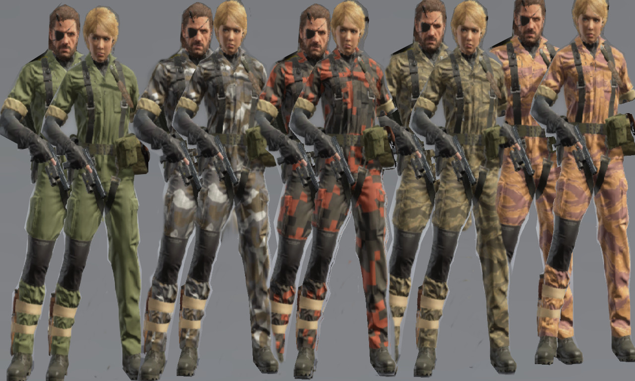Female mgs3 mod pack for mgsv Mod for Metal Gear Solid V: The Phantom ...