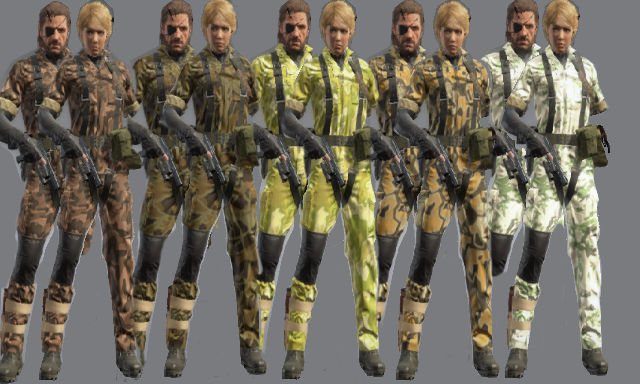 Female mgs3 mod pack for mgsv Mod for Metal Gear Solid V: The Phantom ...